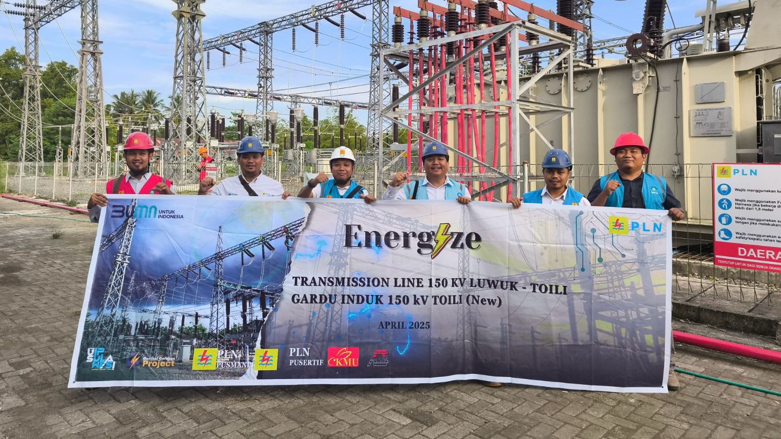 Tingkatkan Keandalan Pasokan Listrik di Luwuk Banggai, PLN Sukses Energize Gardu Induk Toili ...